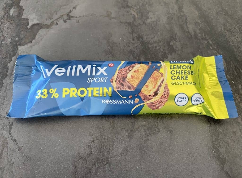 WellMix Proteinriegel Test - WellMix Sport Riegel Deluxe