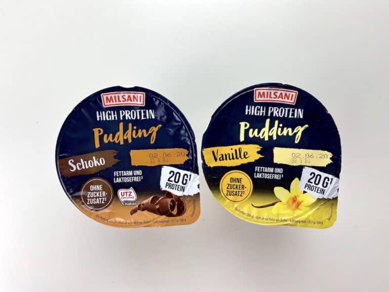 High Protein Pudding Test von Ehrmann, Lidl, Rewe und Aldi